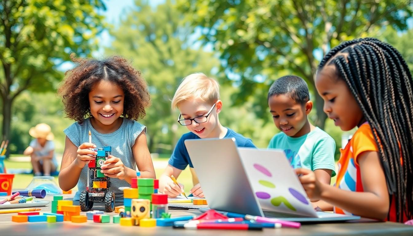 Steam Summer Camp: Unlock Your Child's Creativity with Fun, Hands-On ...